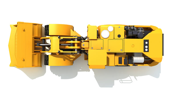 Komatsu Underground Hard Rock Haulage Loader – 3D Horse