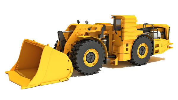 Komatsu Underground Hard Rock Haulage Loader – 3D Horse