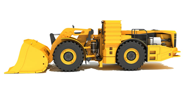 Komatsu Underground Hard Rock Haulage Loader – 3D Horse