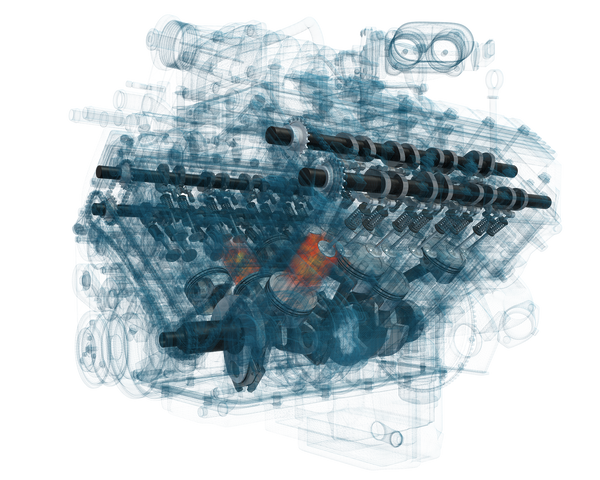 Animated Engine with Gasoline Ignition 3D Models – 3D Horse