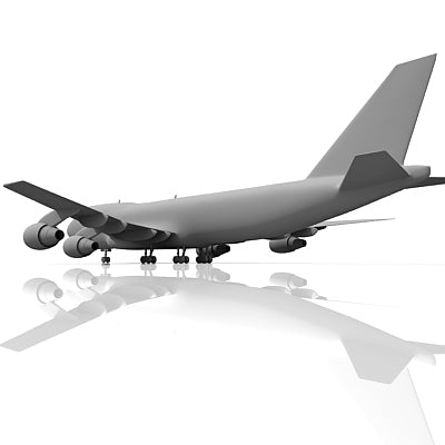 Boeing 747 3D Model with 6 Textures – 3D Horse