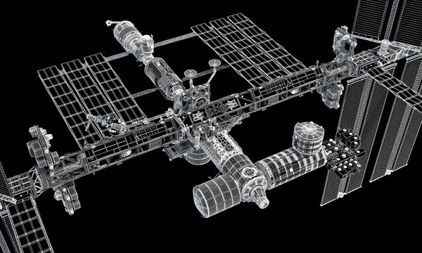 3D Models - ISS International Space Station – 3D Horse