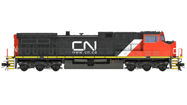 Locomotive Canadian National Railway CN - 3D Models – 3D Horse