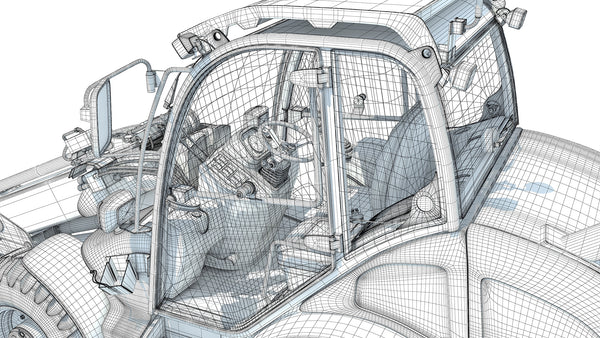 Wheel Loader 3D Model – 3D Horse