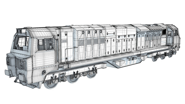 British Rail Class 70 PowerHaul Locomotive 3D Model – 3D Horse