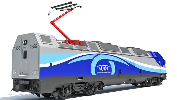 3D Models - Exo ALP-45DP Locomotive Train – 3D Horse