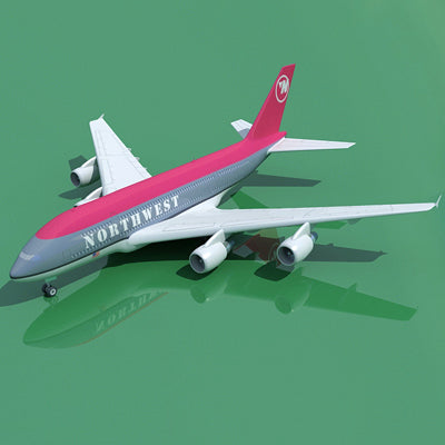 Airbus 3D Model with 22 Airline Textures – 3D Horse
