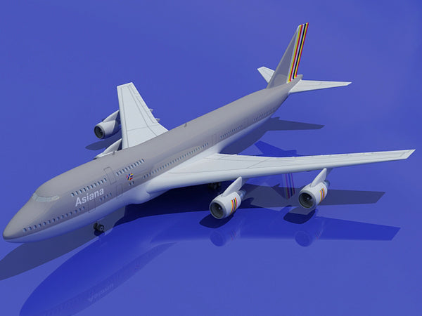 3D Aircraft with 21 Airline Textures – 3D Horse