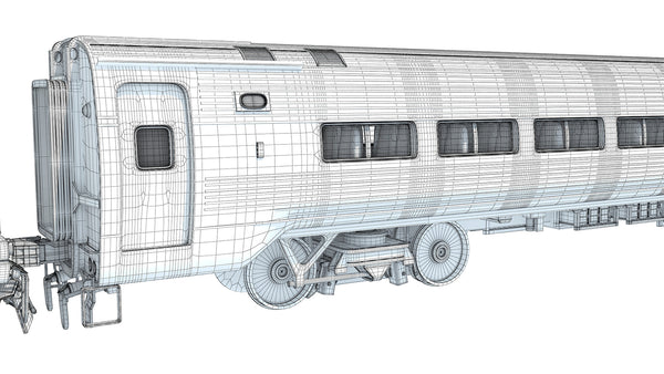 Siemens ACS-64 Amtrak Cities Sprinter 3D Model – 3D Horse