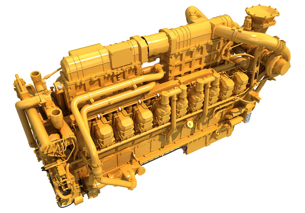 20 Cylinders Engine 3D Model – 3D Horse