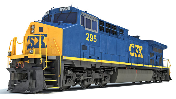 CSX Diesel Electric Locomotive 3D Models – 3D Horse