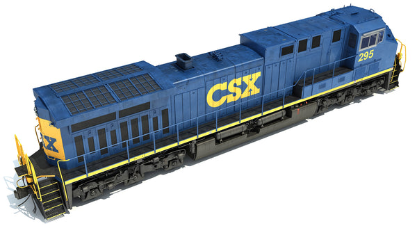CSX Diesel Electric Locomotive 3D Models – 3D Horse