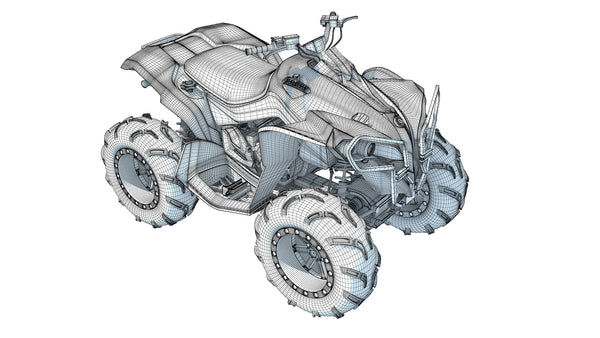 ATV Can Am Renegade 3D Model – 3D Horse
