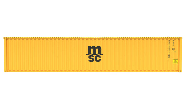 Shipping Container MSC – 3D Horse