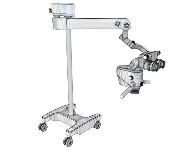 Dental Microscope 3D Model – 3D Horse