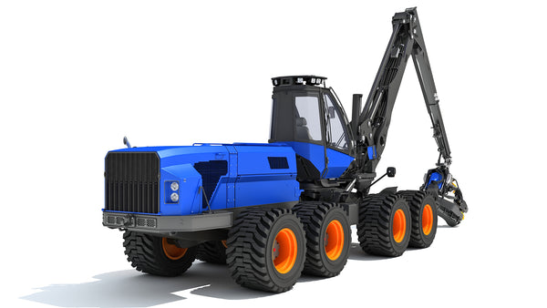 Rottne Forestry Harvester – 3D Horse
