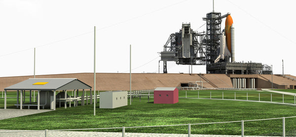 Animated Launch Complex 39A 3D Model – 3D Horse