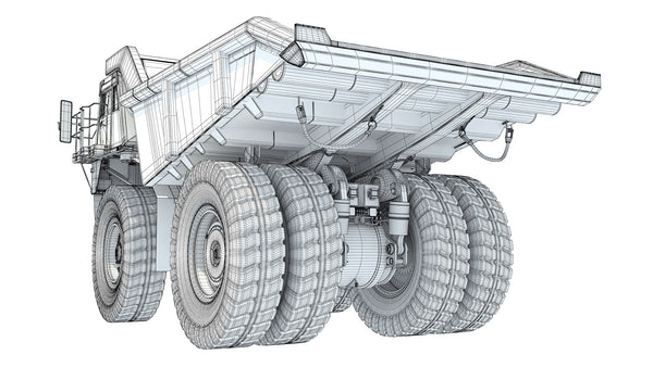 CAT Mining Dump Truck - 3D Models – 3D Horse