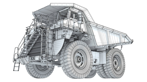 CAT Mining Dump Truck - 3D Models – 3D Horse