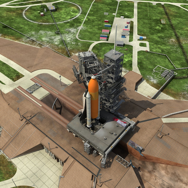NASA Launch Complex 39-A 3D Model – 3D Horse