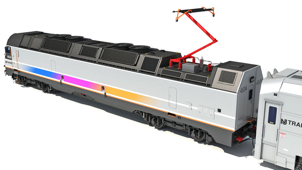 NJ New Jersey Transit Train 3D Models – 3D Horse