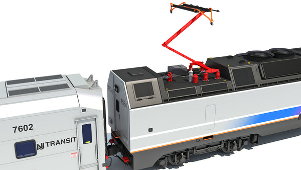 NJ New Jersey Transit Train 3D Models – 3D Horse