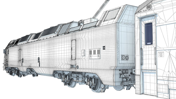 NJ New Jersey Transit Train 3D Models – 3D Horse