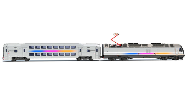 NJ New Jersey Transit Train 3D Models – 3D Horse