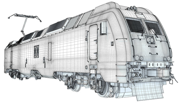 NJ Transit Locomotive Train 3D Models – 3D Horse