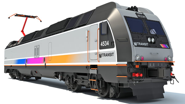 NJ Transit Locomotive Train 3D Models – 3D Horse
