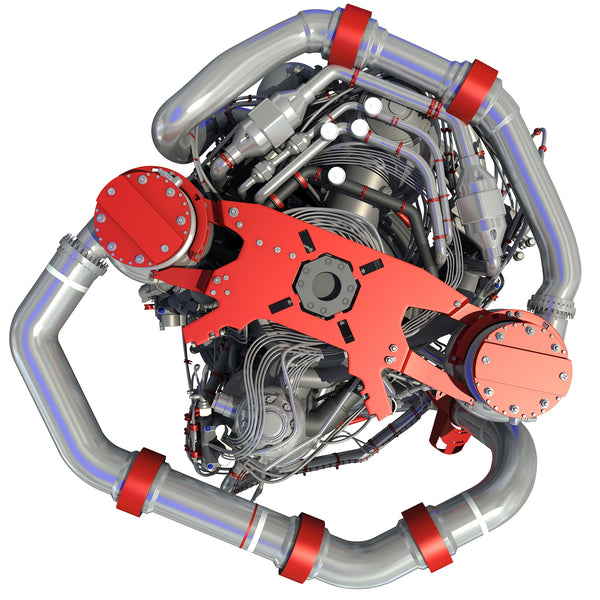 RS-25 Space Shuttle Engine 3D Model – 3D Horse