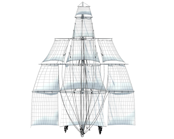 Sailing Ship Mast 3D Model – 3D Horse