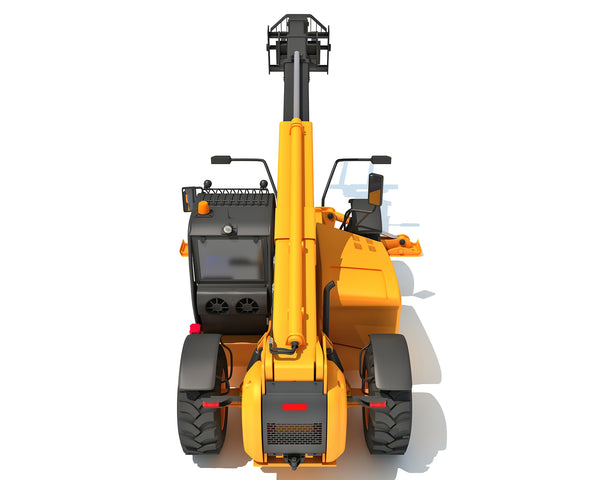 Telescopic Handler 3D Model – 3D Horse