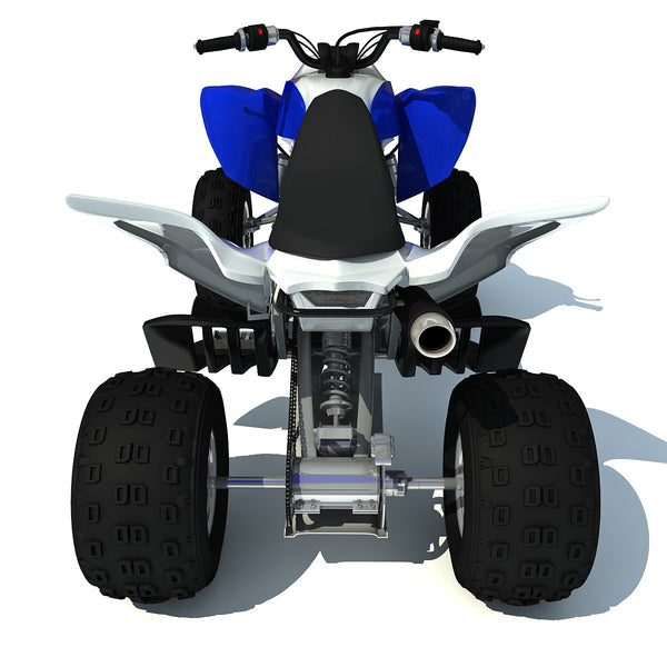 Sport ATV Yamaha Raptor 3D Model – 3D Horse