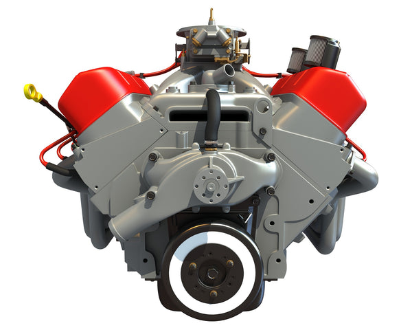 Big Block Deluxe Crate Engine 3D Model – 3D Horse