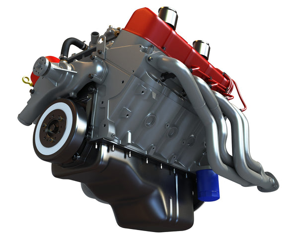 Big Block Deluxe Crate Engine 3D Model – 3D Horse