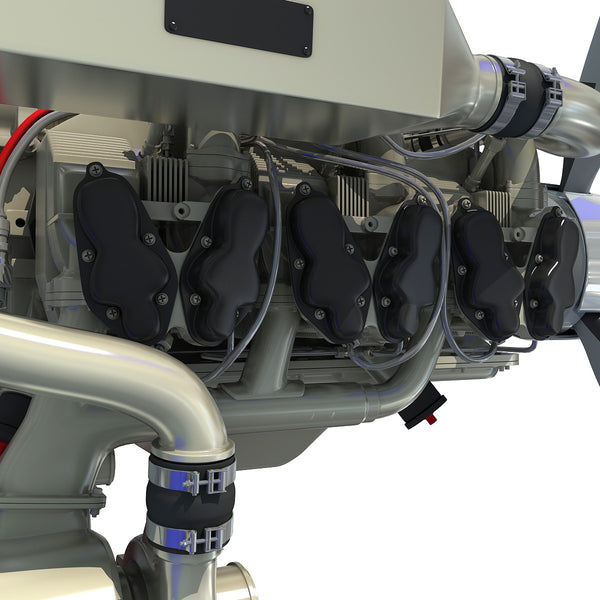 Continental Io-550 Aircraft Engine 3D Model – 3D Horse