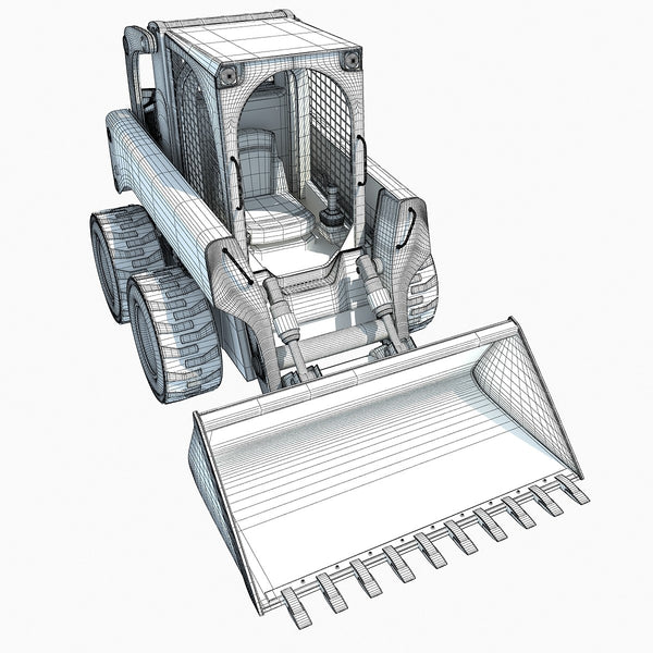 Skid Steer Loader 3D Model – 3D Horse