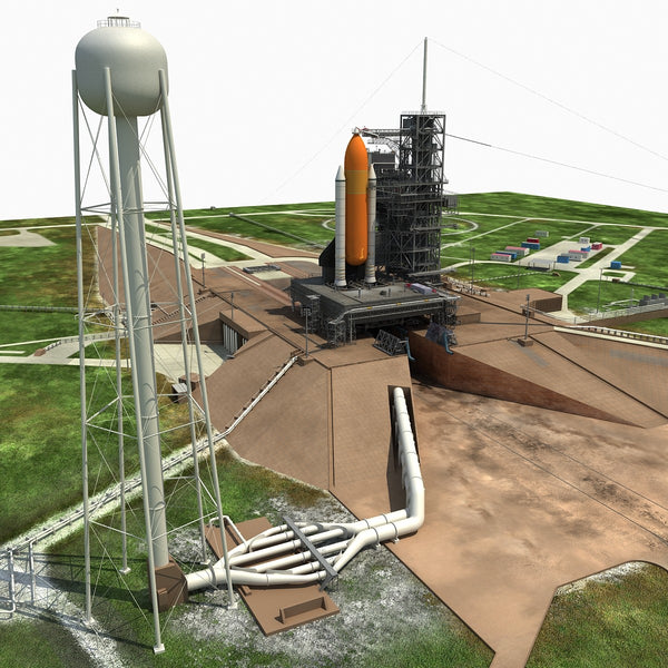 Animated Launch Complex 39A 3D Model – 3D Horse