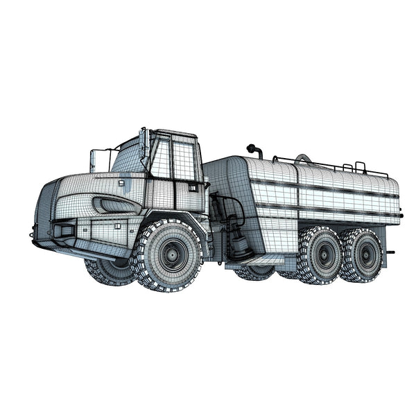 Water Wagon 3D Model – 3D Horse